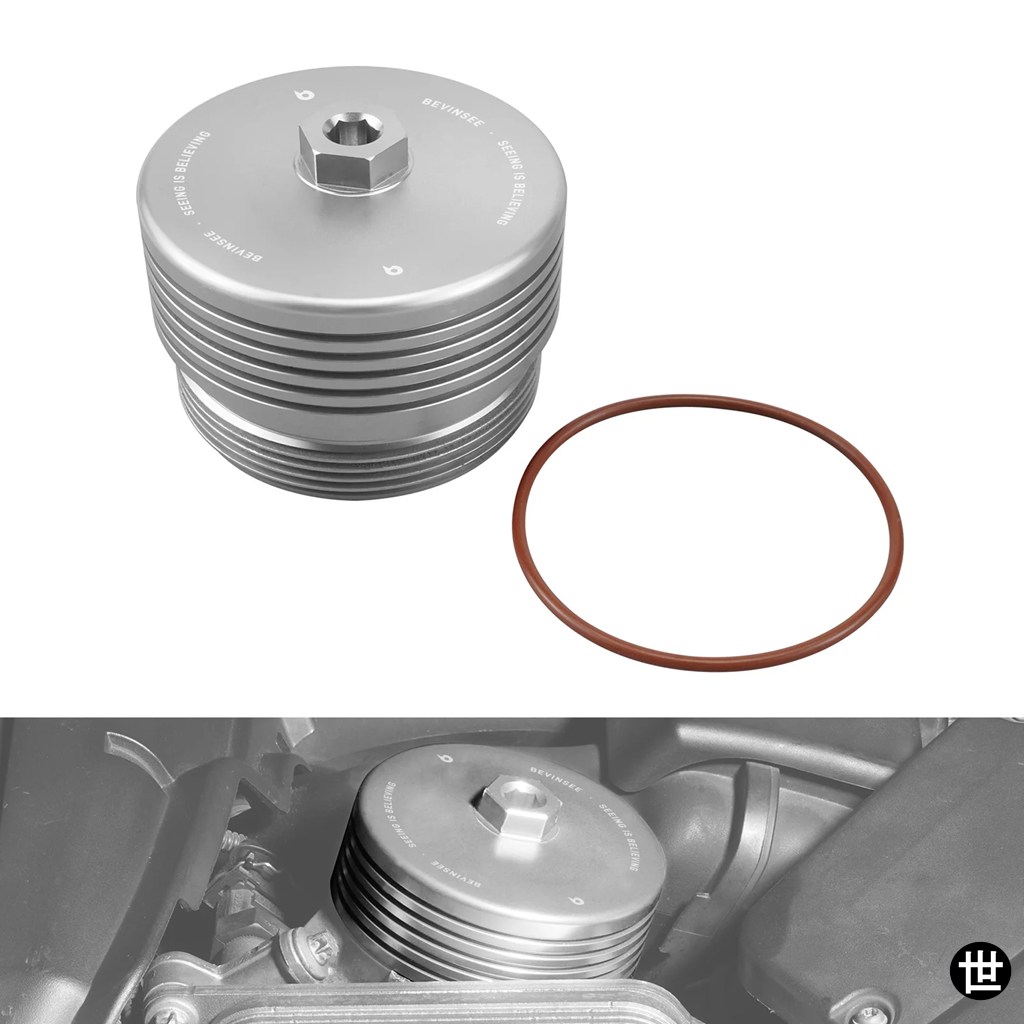 Bevinsee オイルフィルターハウジング Bmw N55 N54 E90 E92 E91 E93 F30 F20 F22 M4 F82