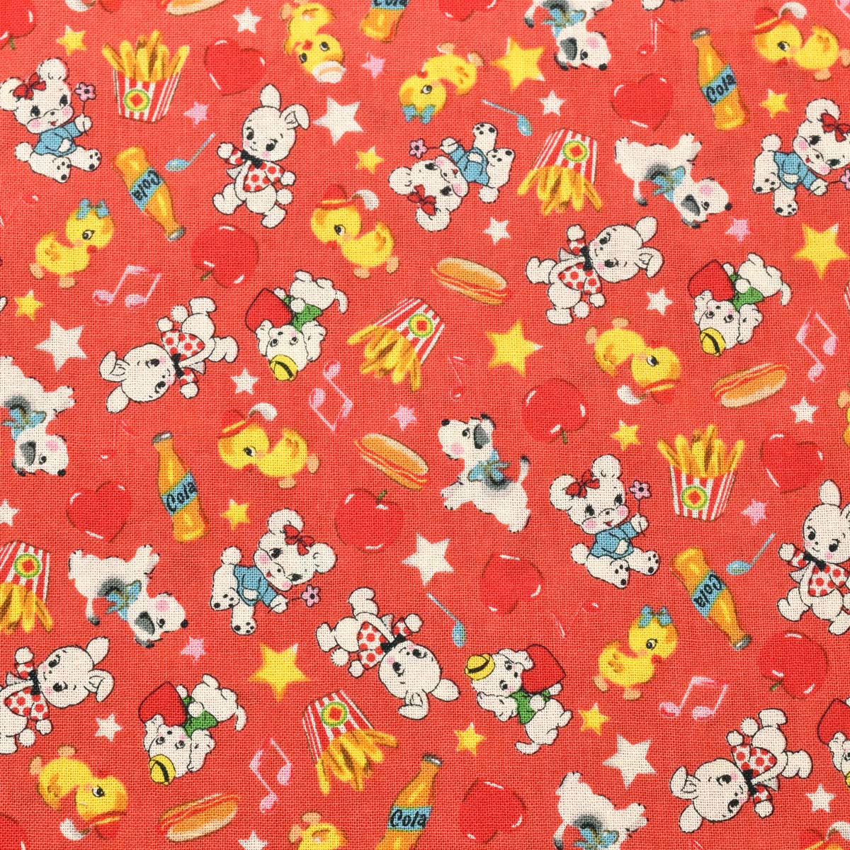 スウィートラッシュ プチフレンズ 10cm単位 切り売り SR70001-3 シーチング生地 :23060040:まんま母さんのりぼん ...