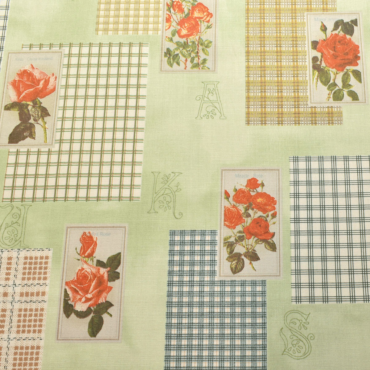 YUWA有輪商店 ローズカード 10cm単位 切り売り シャーティング生地 KS24-002 (20cm以上) : まんま母さんのりぼん - 通販 - Yahoo!ショッピング