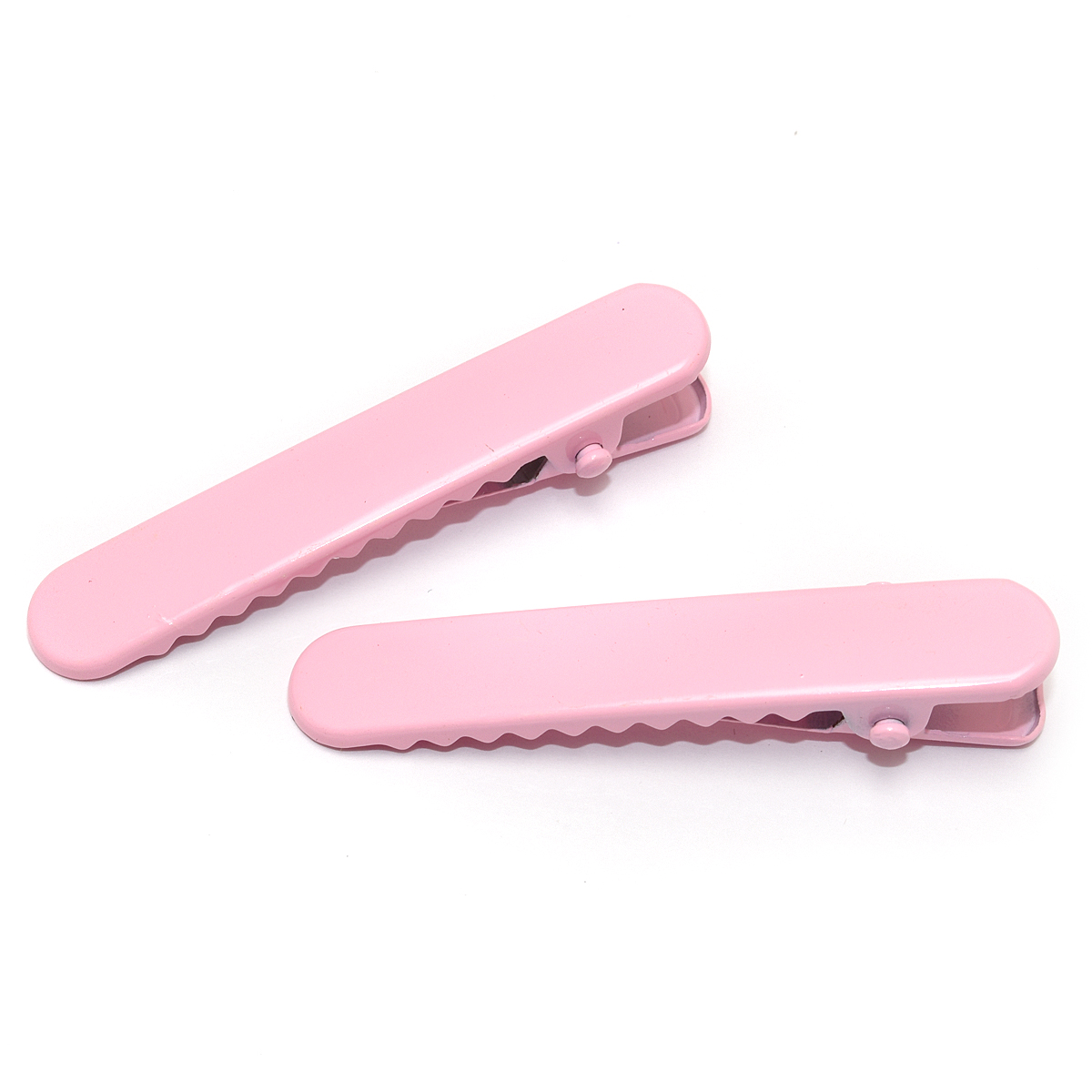 角丸カラーやっとこピン フラット 50mm ヘアクリップ4個 : まんま母さんのりぼん - 通販 - Yahoo!ショッピング