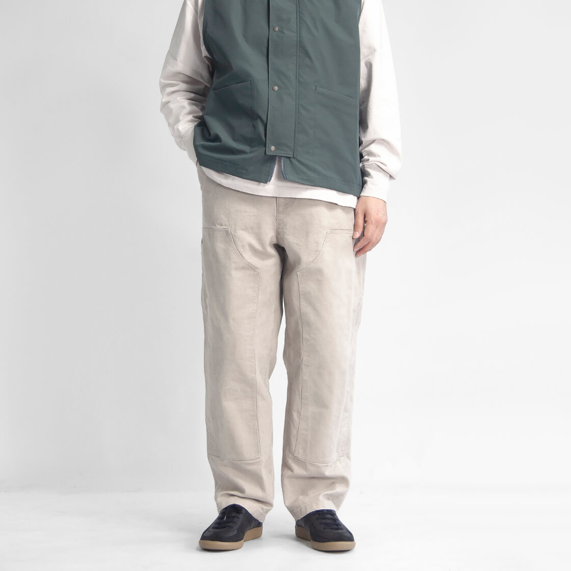 Audience オーディエンス Upscape コットンダック ダブルニー カーペンターパンツ メンズ : MARC ARROWS(マークアローズ) - 通販 - Yahoo!ショッピング