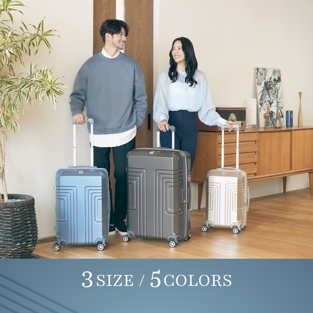 LEGEND WALKER コモド 5519-49 スーツケース キャリーケース キャリーバッグ ファスナータイプ 静音 ダブルキャスター S ...