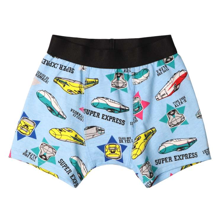 moujonjon 【子供服】 (ムージョンジョン) JR新幹線電車柄ボクサーパンツ・下着 100cm〜130cm B33798 : こどもの森e-shop Yahoo!店 - 通販 ...