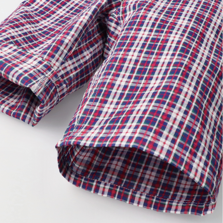 moujonjon 25夏SALE20%OFF価格 (ムージョンジョン) マドラスチェック柄サッカー6分丈ハーフパンツ・半ズボン M35101 : こどもの森e-shop Yahoo!店 ...