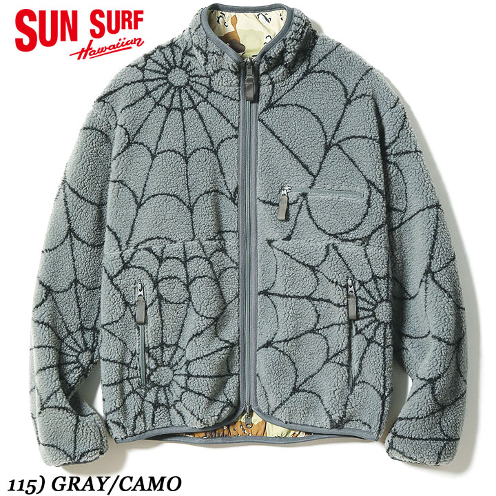 SUN SURF SURFRIDERS REVERSIBLE BOA JACKET No.SS15829 : マウナケア