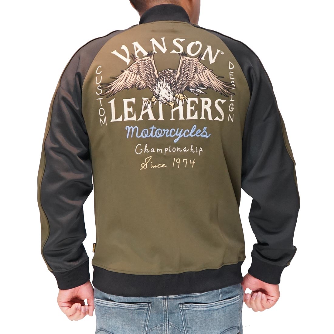 VANSON バンソン パーカー メンズ ジャージ ジャケット イーグル NVSZ-2306 : ジーンズプラザ摩耶葛西店 - 通販 - Yahoo!ショッピング