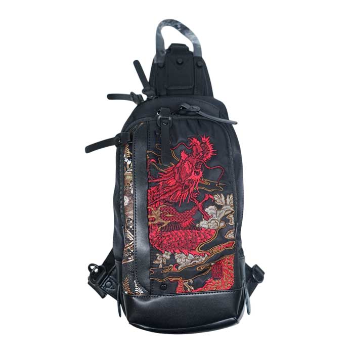 絡繰魂 カラクリダマシイ 和柄 ボディ ショルダー ウエスト バッグ BAG