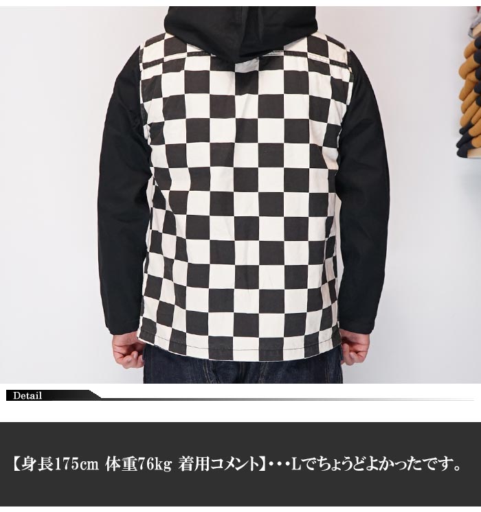 児島ジーンズ KOJIMA GENES ブロックチェック ダブルジップパーカー