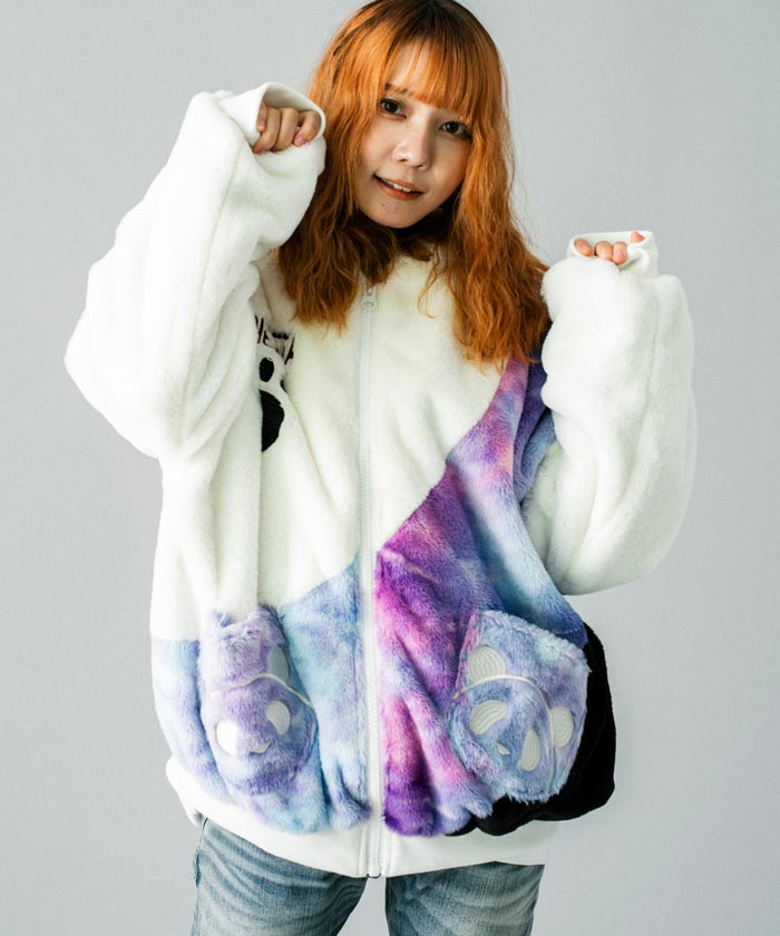 パンディエスタ PANDIESTA アウター パーカー メンズ パンダ フェイク