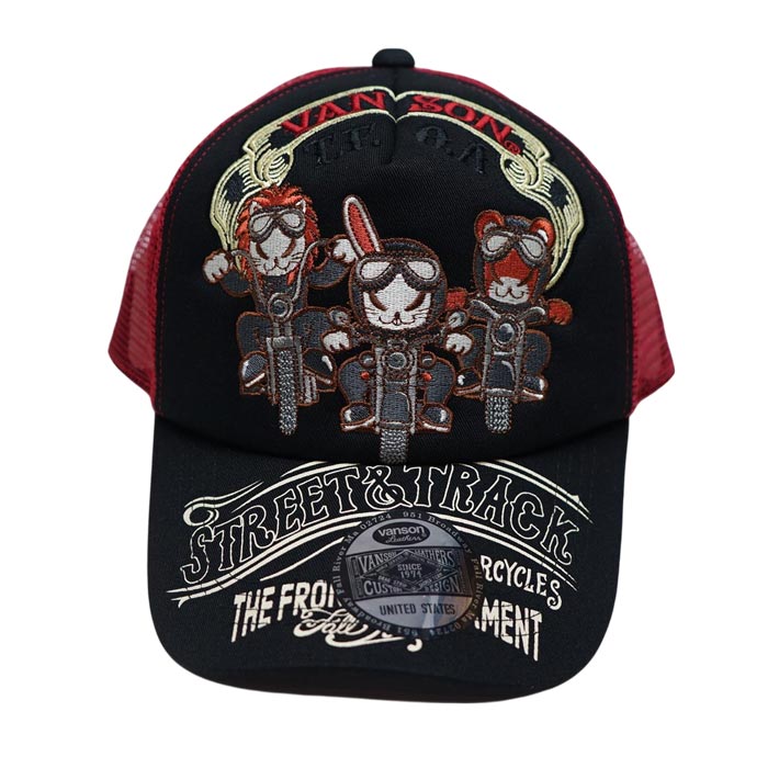 VANSON バンソン クローズ メンズ デスラビット キャップ 帽子 CRV-2505 送料無料 : ジーンズプラザ摩耶葛西店 - 通販 - Yahoo!ショッピング