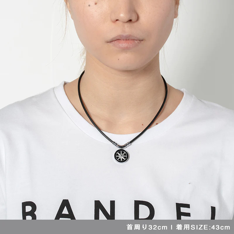 BANDEL（バンデル） BANDEL Earth mini 磁気ネックレス Black×Silver
