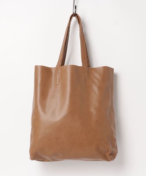 超軽量 大容量 トートバッグ PUレザー 無地 A4サイズ 通勤 通学 男女兼用 : メンズファッション - 通販 - Yahoo!ショッピング