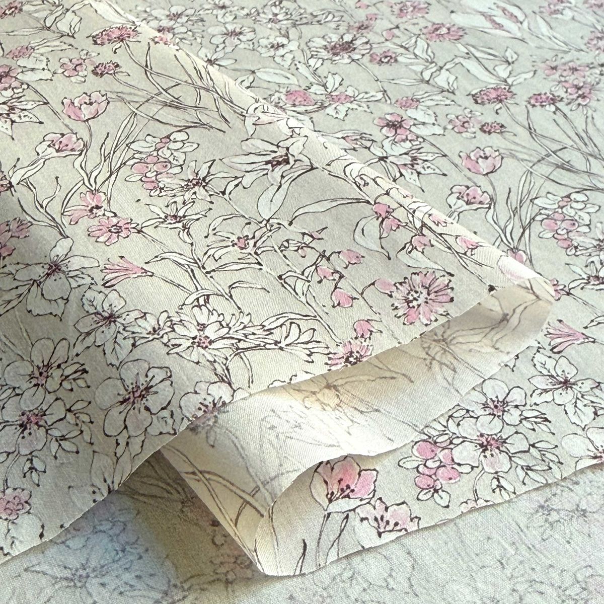 LIBERTY.（リバティ） LIBERTY FABRICS リバティプリント 国産タナローン生地(エターナル)＜Wandervogel ...