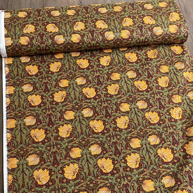moda fabrics(モダ・ファブリックス)William Morris ウィリアムモリス オックス生地＜Pimpernel＞(ピンパネル ...