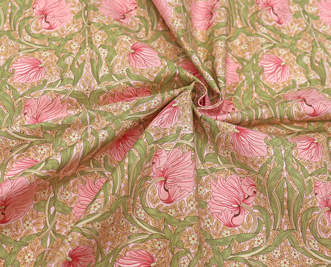 moda fabrics(モダ・ファブリックス)William Morris ウィリアムモリス シーチング生地＜Pimpernel＞(ピン ...