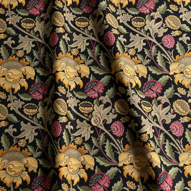 moda fabrics(モダ・ファブリックス)William Morris ウィリアムモリス シーチング生地＜WEY＞（ウェイ）DAMASK ...