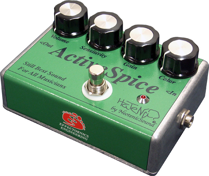 HaTeNa by NeotenicSound コンプレッサープリアンプ Active Spice ハテナ？ネオテニックサウンド エフェクター EFFECTORNICS ENGINEERING ...