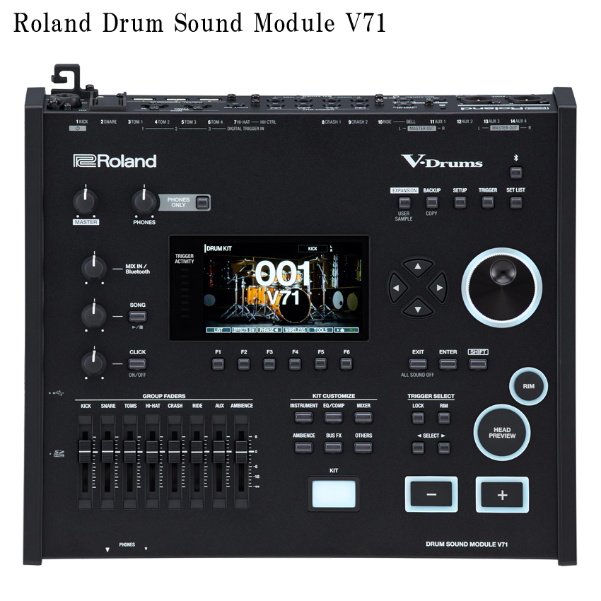 ローランド Roland V71 Sound Module 音源モジュール 電子ドラム : 楽器のことならメリーネット - 通販 - Yahoo!ショッピング