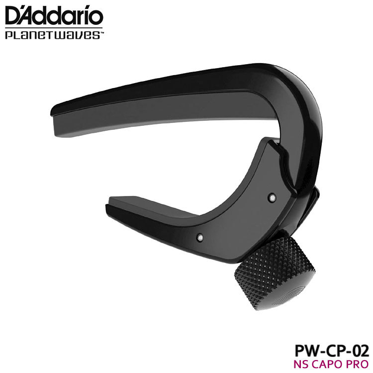 D'Addario ダダリオ カポタスト NS Capo Pro PW-CP-02 BLACK Planet Waves プラネットウェイヴス : メリーネットは楽器屋さん - 通販 ...