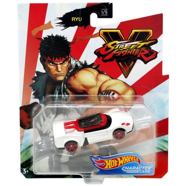 Hot Wheels Street Fighter V Character Cars Ryu Die-Cast Car #1/5 :A8 ...