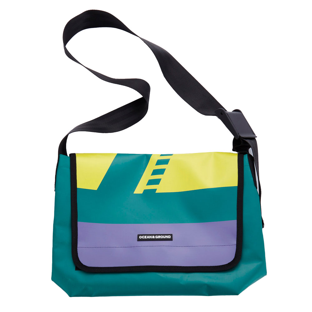 Ocean&Ground 定番t Ocean＆Ground MESSENGER ショルダープールBAG 水着バッグ ビーチバッグ 2023夏 ...