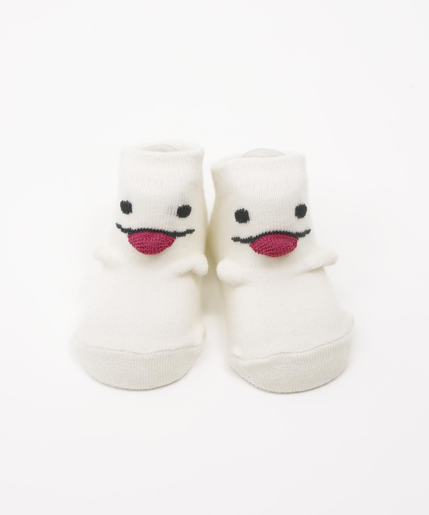 stample 子供服 スタンプル おばけ 1P ベビーソックス 赤ちゃん 子供 小物 靴下 くつ下 かわいい 2025秋冬 : ミッキーキッズ - 通販 - Yahoo!ショッピング