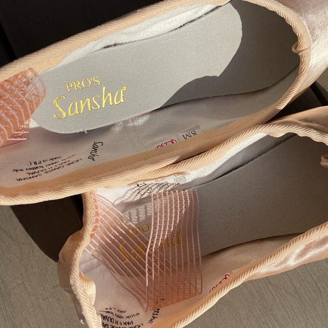 バレエ トウシューズ ゴム リボン 付き サンシャ Sansha PRO-IP（FLEX）プロ-アイピー :sansha-proip-flex ...