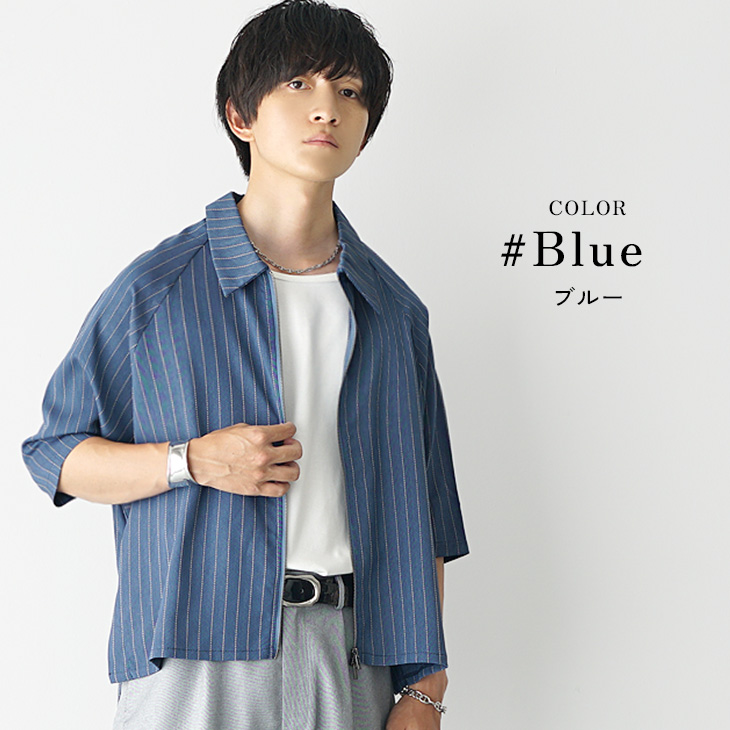 MinoriTY スイングトップ 半袖 メンズ スウィングトップ ショート丈 スポーティ 薄手 ダブルジップ オーバーサイズ マイノリティ minority : MinoriTY Yahoo ...