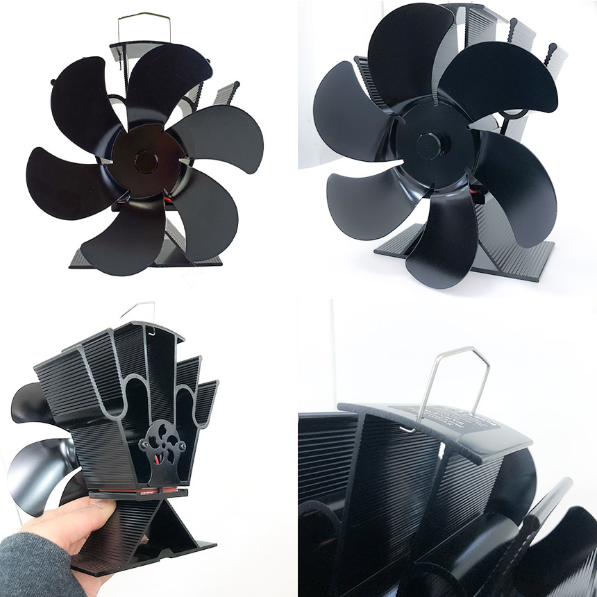 ストーブファン 電源不要 空気循環 エコ 自動 エコファン 節約 省エネ