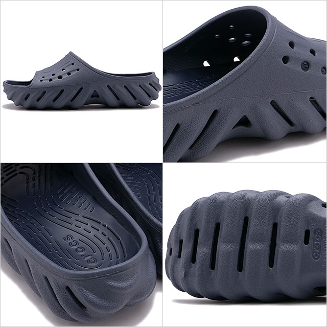 crocs クロックス サンダル エコー スライド 208170-4EA SS23 Echo Slide メンズ・レディース 軽量 シャワー ...