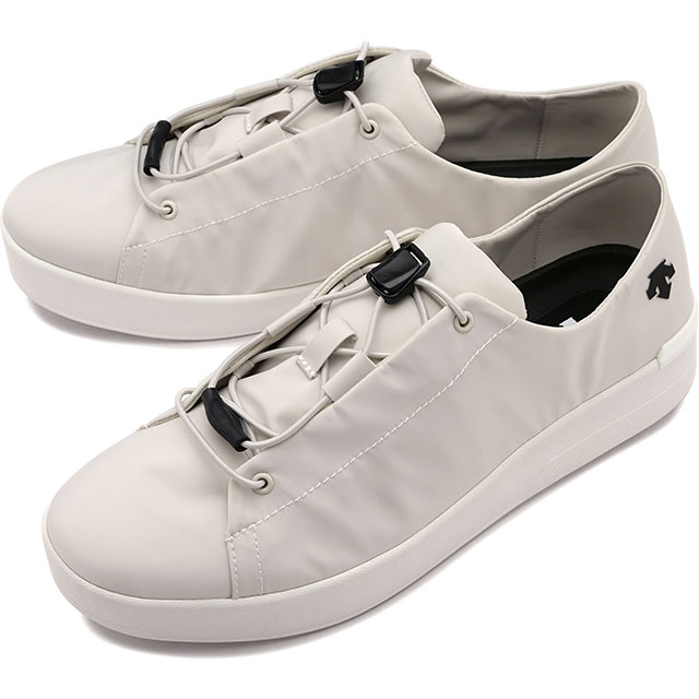 DESCENTE デサント スニーカー ウェイサー イージー ロー DM1VJC40WH SS23 Wayser easy LO メンズ・レディース 防水 WHT 白 ホワイト系 ...