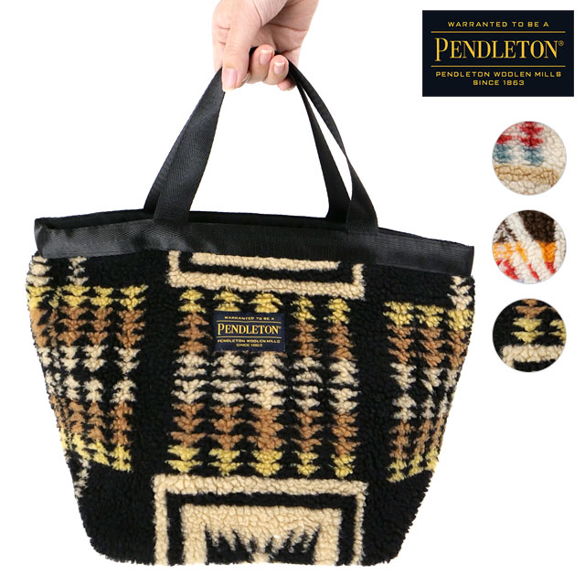 PENDLETON ペンドルトン ボアトートバッグ PDT-000-233016 FW23 BOA TOTE メンズ・レディース 鞄 手提げバッグ 正規取扱店 : ミスチーフ - 通販 ...