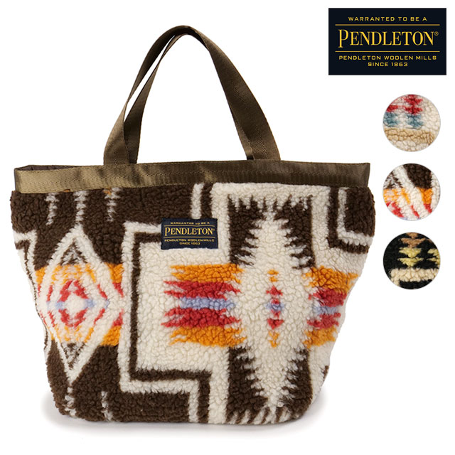 PENDLETON ペンドルトン ボアトートバッグ PDT-000-233016 FW23 BOA TOTE メンズ・レディース 鞄 手提げバッグ 正規取扱店 : ミスチーフ - 通販 ...