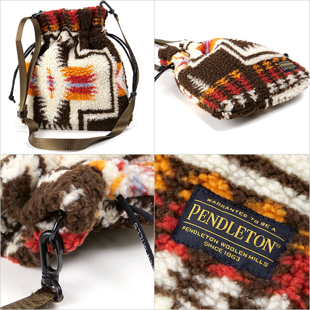 PENDLETON ペンドルトン ボアドローバッグ PDT-000-233017 FW23 BOA DRAWBAG メンズ・レディース 鞄 巾着バッグ ショルダーバッグ 正規取扱店 ...