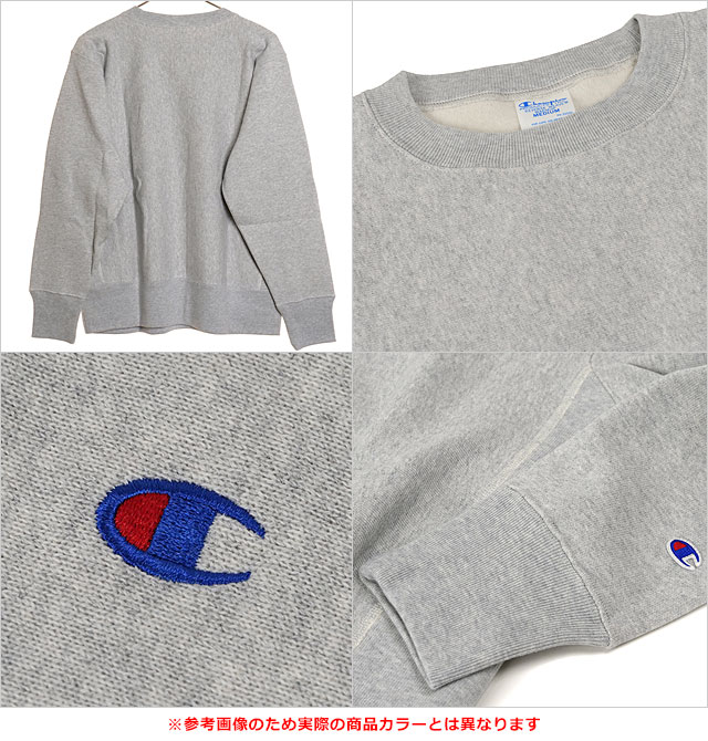 Champion チャンピオン メンズ リバースウィーブ クルーネックスウェットシャツ C3-Y033 REVERSE WEAVE CREW ...