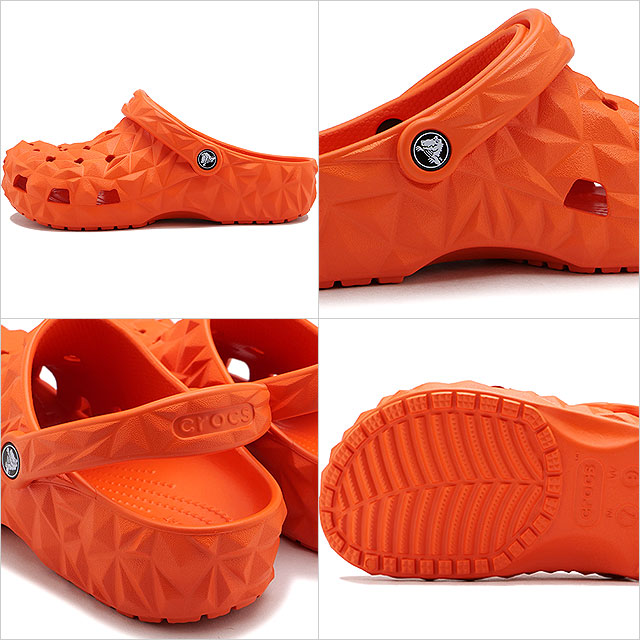 crocs 限定モデル クロックス レディース サンダル クラシック ジオメトリック クロッグ 209563-84J SS24 Classic ...