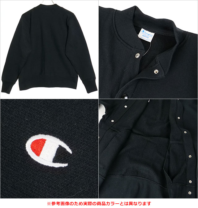 チャンピオン Champion リバースウィーブ スナップ スウェットシャツ C3-A020 FW24 REVERSE WEAVE SNAP SWEATSHIRT パーカー スナップボタン ...