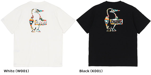 CHUMS チャムス ブービーロゴハッピーレインボーTシャツ CH01-2557 SU24 Booby Logo Happy Rainbow ...