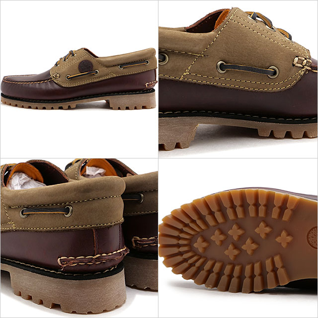 Timberland ティンバーランド デッキシューズ オーセンティック 3アイレット クラシック A2PDQ-EIW Authentic 3 ...