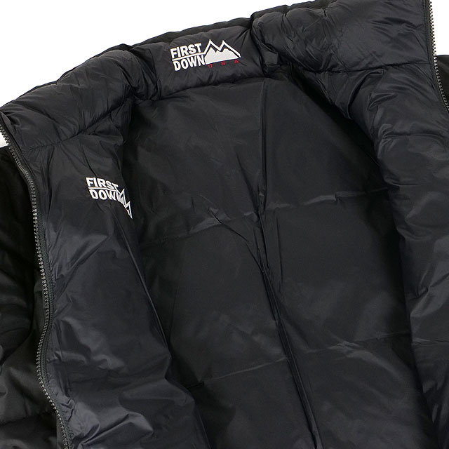 FIRST DOWN ファーストダウン バブル ダウンジャケット マイクロフト F742001-06 BUBBLE JKT MICROFT メンズ アウター 定番 リバーシブル 撥水 正規取扱 ...