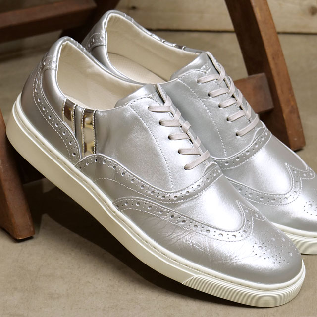 PATRICK（パトリック） 返品送料無料 スニーカー ぺネル・メタリック 506854Q4 PENNER-MT メンズ 靴 日本製 メダリオン シーズン限定 SLV シルバー 正規取扱店 ...