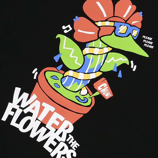 CHUMS チャムス アンチバグ ウォーターザフラワーTシャツ CH01-2509 SS25 M Anti-Bug Water the ...