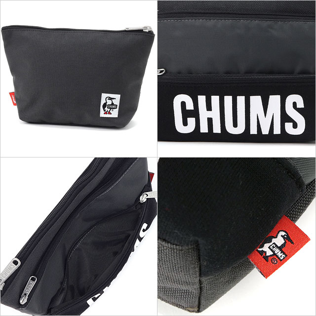CHUMS チャムス トリコカラー3ポケットポーチ スウェットナイロン CH60-3879 SS25 Tricolor 3 Pocket Pouch Sweat Nylon 小物入れ 文房具 ...