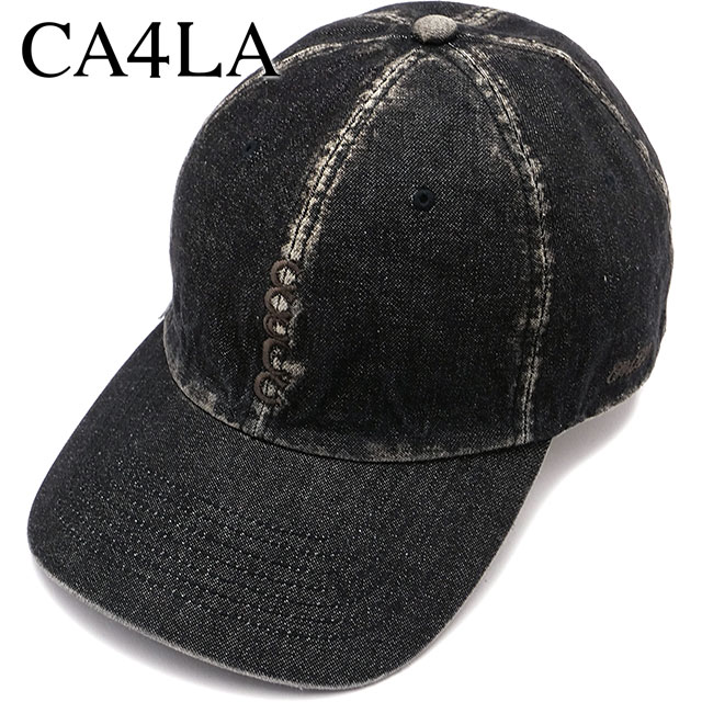 CA4LA カシラ デニムキャップ COH00001 SS25 C VINTEAGE CAP メンズ・レディース 帽子 フリーサイズ BLACK 正規取扱店 : ミスチーフ - 通販 ...