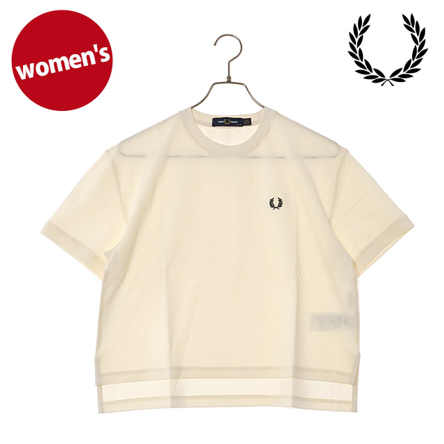 FRED PERRY（フレッドペリー） ピケ Tシャツ G9184-560 SS25Q2 PIQUE T-SHIRT レディース トップス ...