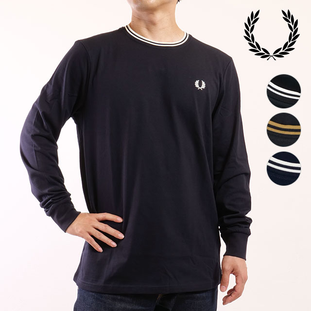 FRED PERRY（フレッドペリー） ロングスリーブ ツインティップドT