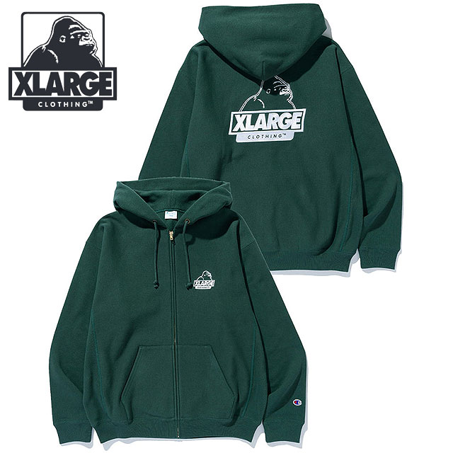 XLARGE（エクストラ ラージ） チャンピオン リバースウィーブ ジップ