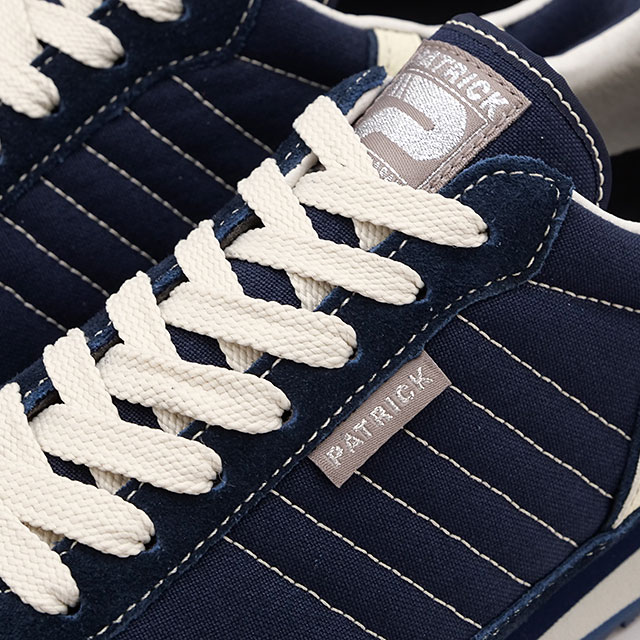 返品送料無料 パトリック PATRICK スニーカー マラソン・フレーバー 506532 FW24 MARATHON-FV レディース 日本製 靴 シーズン限定 NVY ネイビー ...