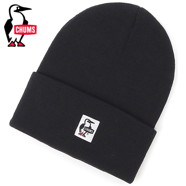 CHUMS チャムス ニットキャップ CH05-1399 FW24 Knit Cap メンズ・レディース 帽子 定番 アクリルビーニー Black K001 正規取扱店 : ミスチーフ ...