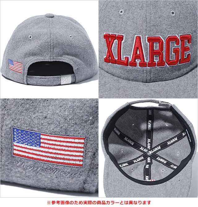 XLARGE エクストララージ アーチロゴ 5D EMB. キャップ 101243051002 FW24 ARCH LOGO 3D CAP帽子 ...